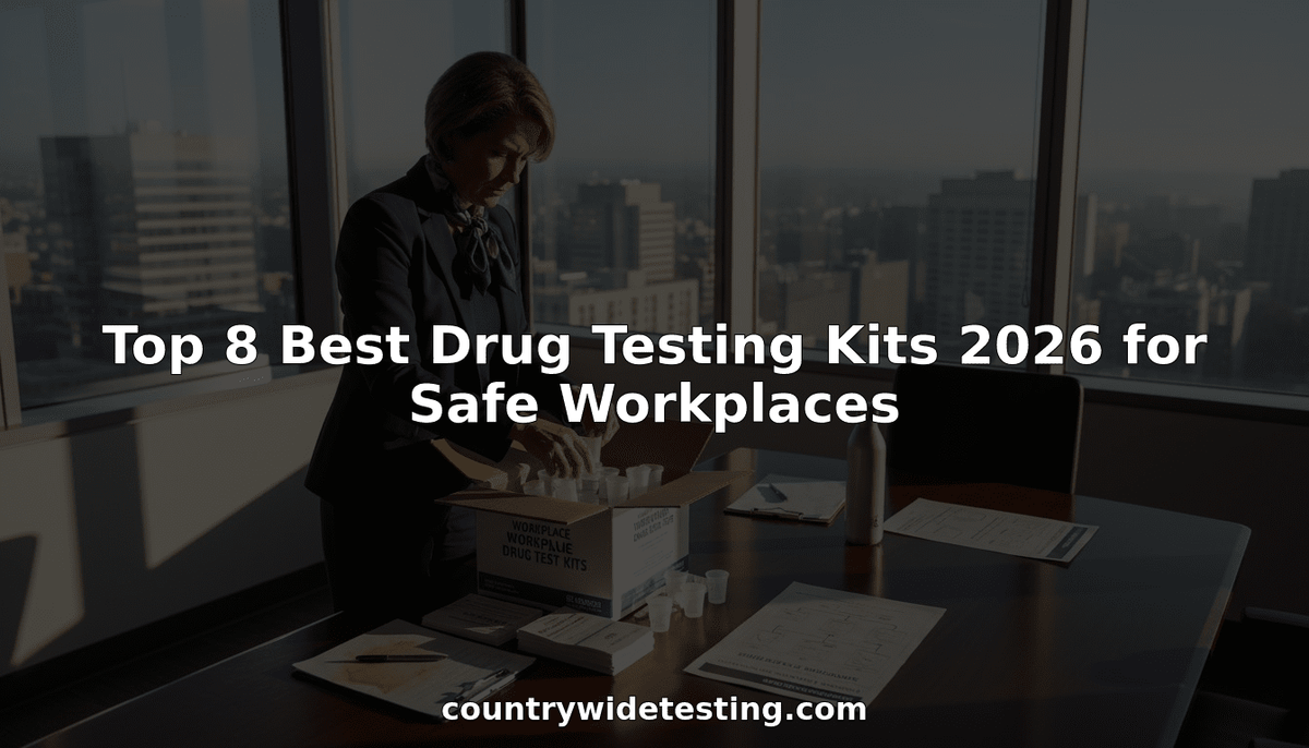 Top 8 Best Drug Testing Kits 2026 for Safe Workplaces